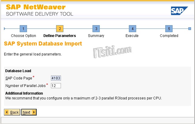 SAP NetWeaver 7.3 ABAP Installation Steps